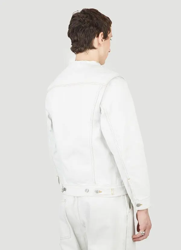 MAISON MARGIELA Collarless Denim Jacket