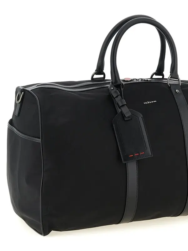 Kiton Weekend' Duffel Bag - Black