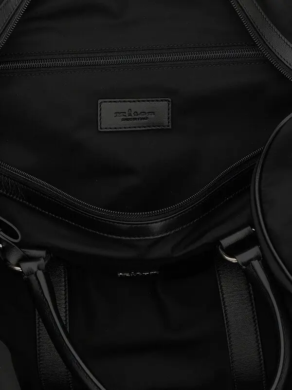 Kiton Weekend' Duffel Bag - Black