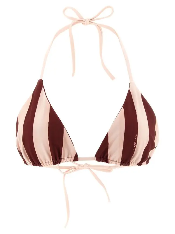 Fendi Pequin' Reversible Bikini Top