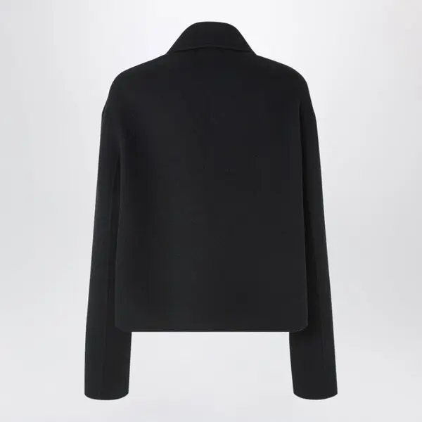 Fendi Ff Zucca Wool Blouson - Black