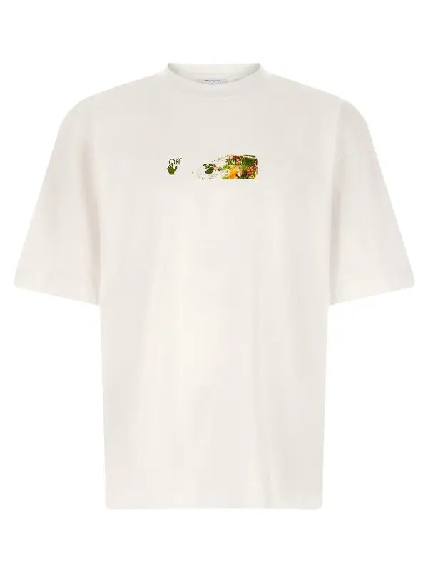 Off-White Spices Arrow Skate' T-shirt - White