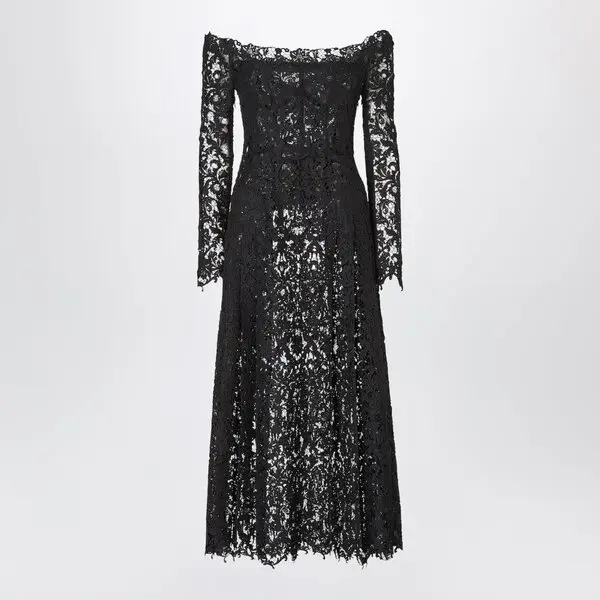 Fendi Macrame Lace Dress