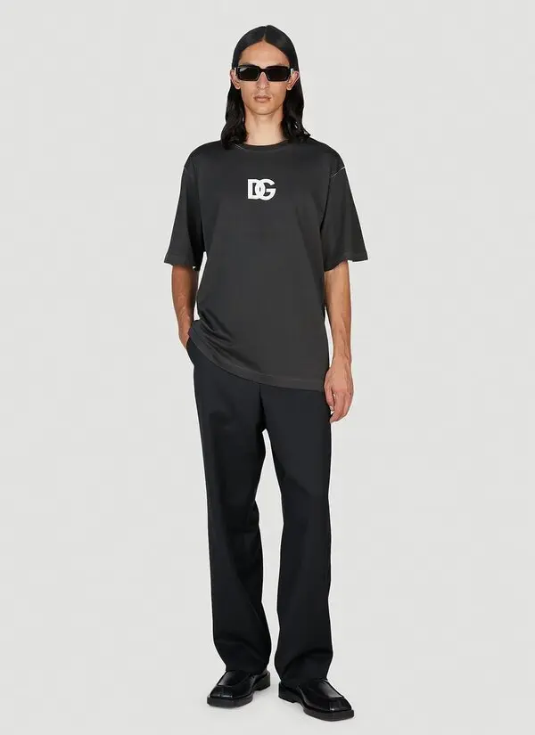 Dolce & Gabbana Dg Logo Print T-shirt