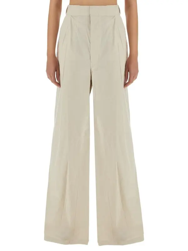 MAISON MARGIELA Pants With Pleats - Cream
