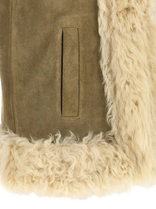 Etro Peacock Embroidery Vest - Cream