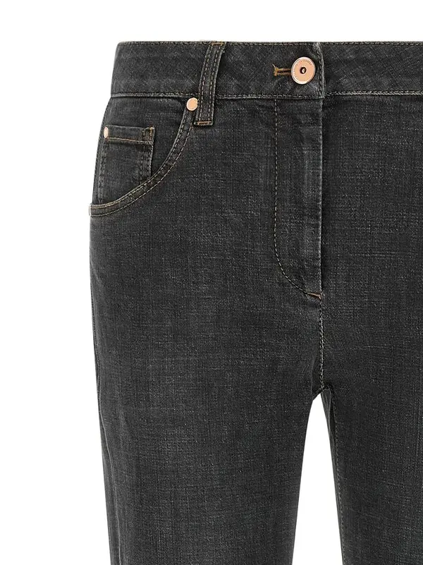 Brunello Cucinelli Slim Jeans - Gray