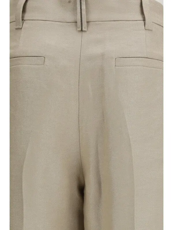 Brunello Cucinelli Linen Pants