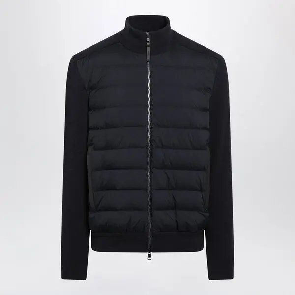 Moncler Padded Cardigan - Blue