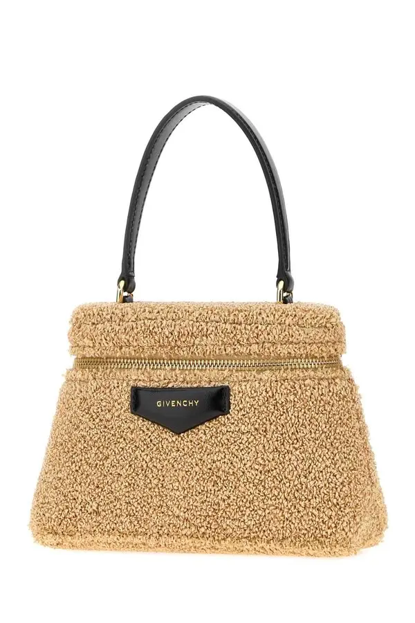 Givenchy Raffia Antigona Handbag - Brown