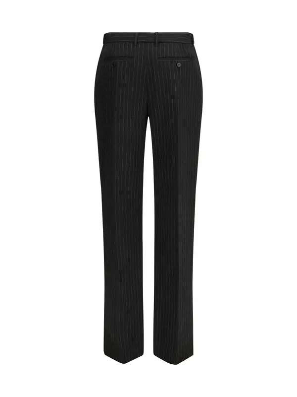 Alexander McQueen Pinstriped Tailored Pants