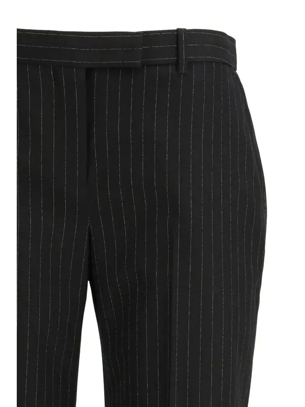 Alexander McQueen Pinstriped Tailored Pants