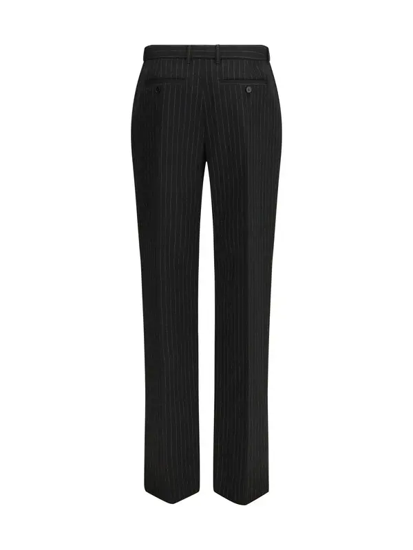 Alexander McQueen Pinstriped Tailored Pants