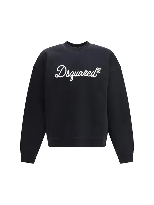 Dsquared2 Cotton Crewneck Sweatshirt With Logo