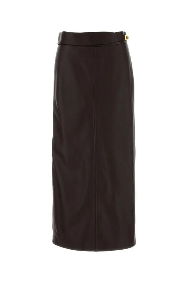 FERRAGAMO Leather Skirt