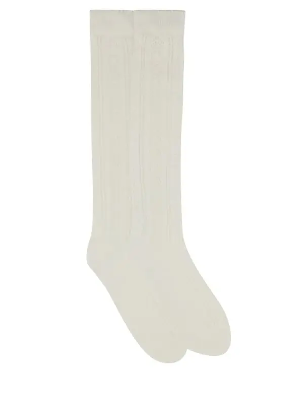 Valentino Garavani Long Socks - White