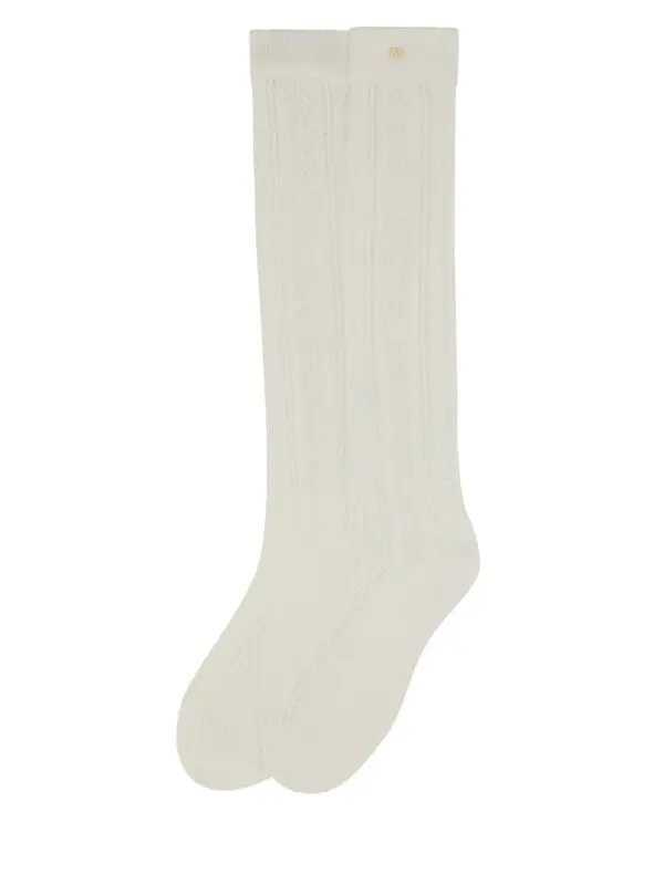 Valentino Garavani Long Socks - White