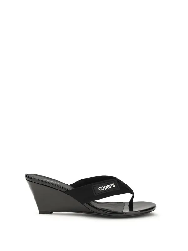 Coperni Lift Flip-flop Sandals - Black
