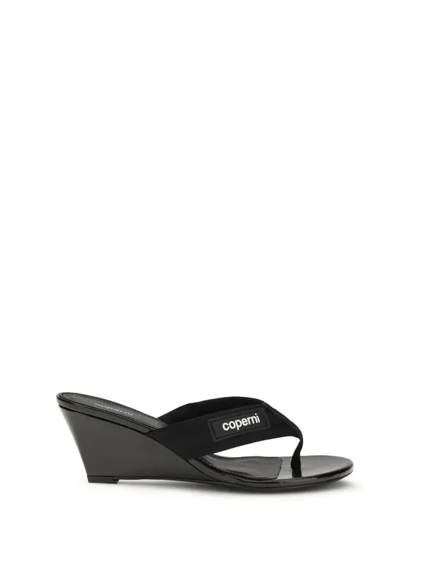 Coperni Lift Flip-flop Sandals - Black