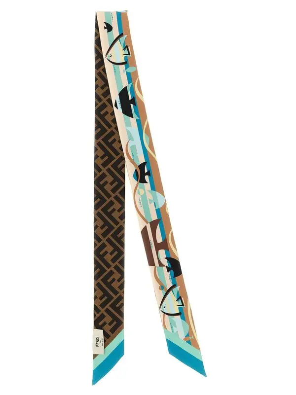 Fendi Double-sided Wrappy Bandeau - Multicolor