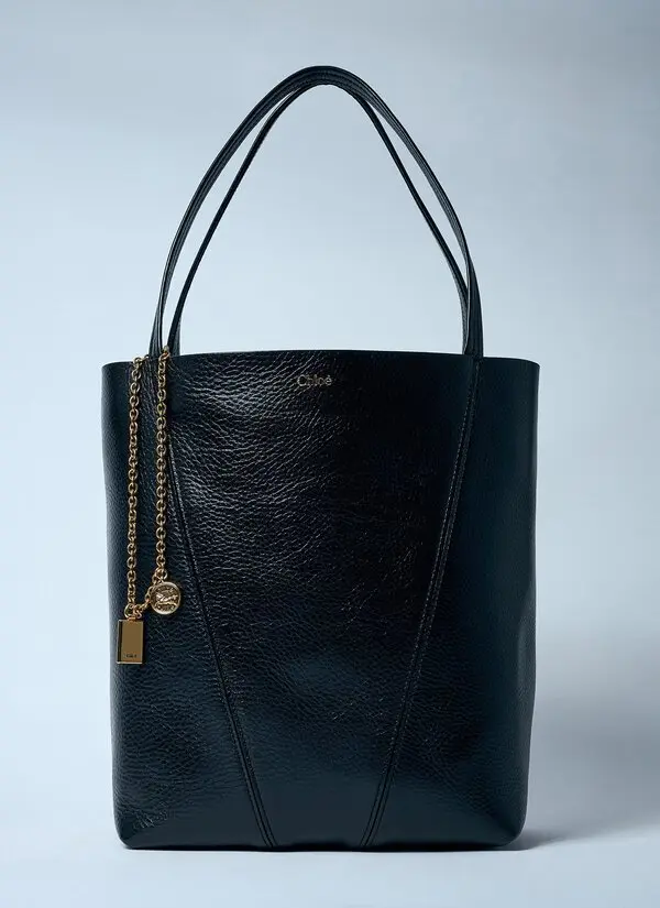 Chloé Spin Tote Bag - Black