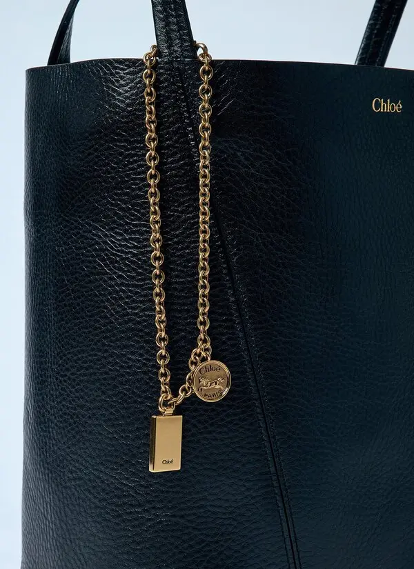 Chloé Spin Tote Bag - Black
