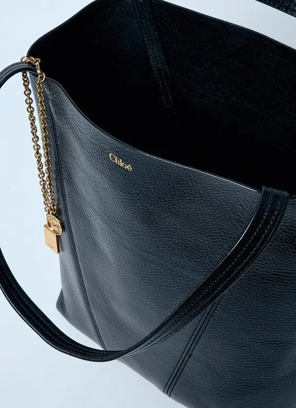 Chloé Spin Tote Bag - Black