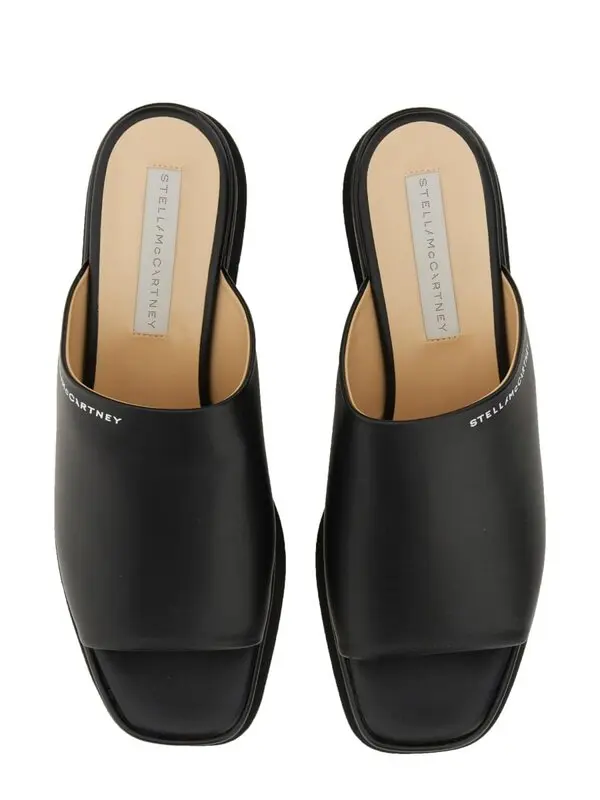Stella McCartney Sandal Sneak-elyse Eco - Black