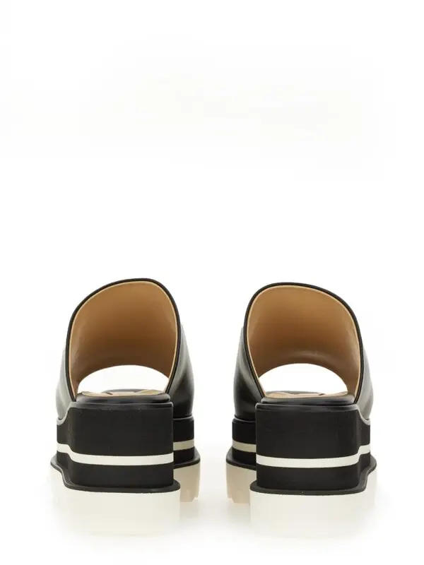 Stella McCartney Sandal Sneak-elyse Eco - Black