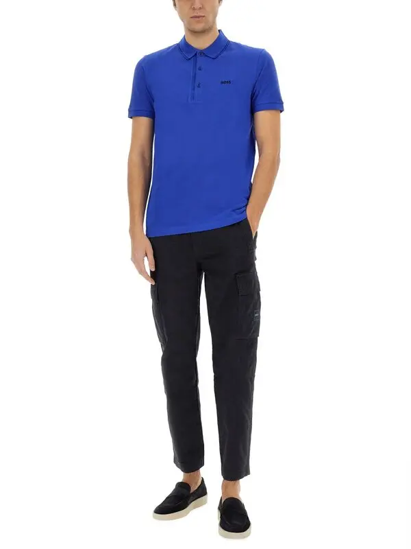 BOSS Polo Paule 4 - Blue