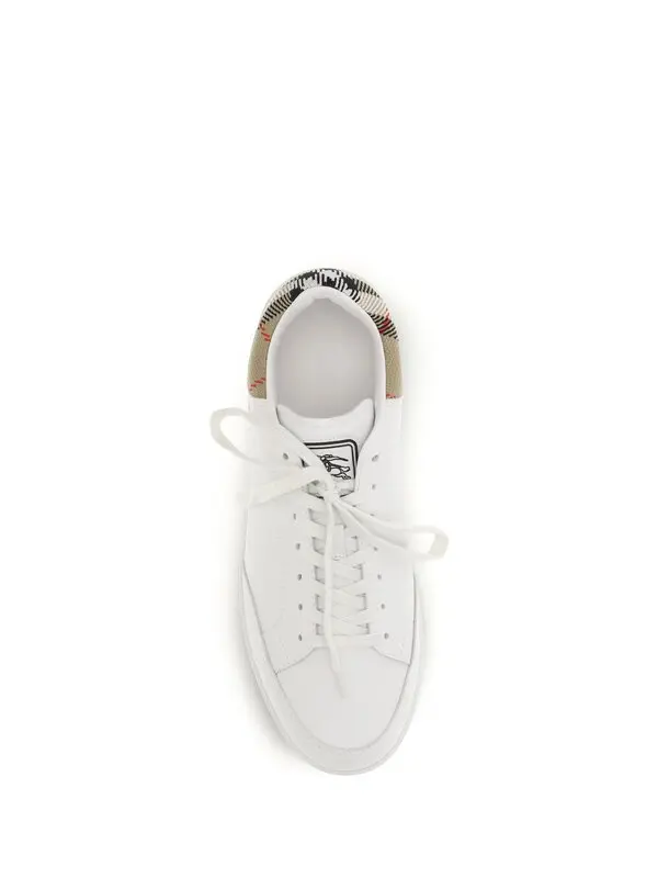 Burberry Leather Low-top Sneakers