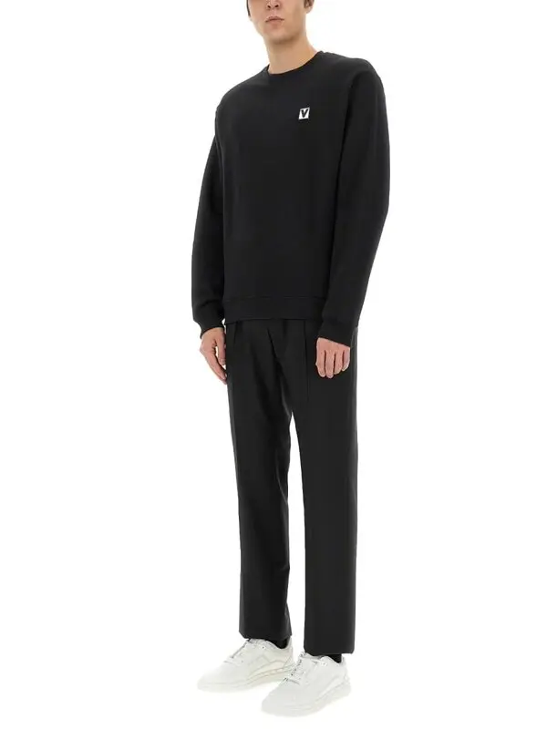 Valentino Garavani Cotton Sweatshirt - Black