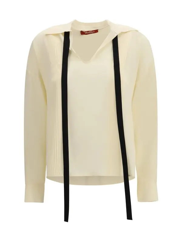 Max Mara Silk Blouse - Cream