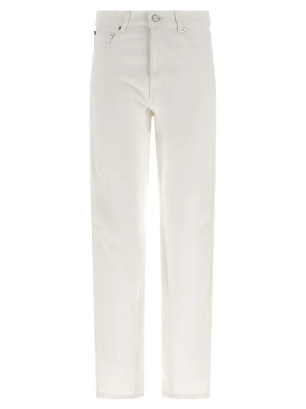Coperni Tapered Denim Jeans - White