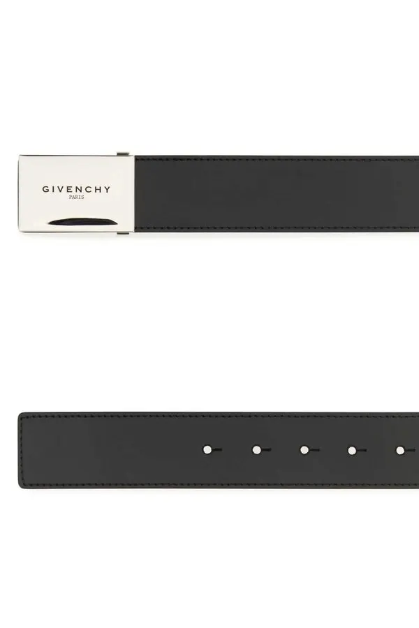 Givenchy Leather Plaque Belt