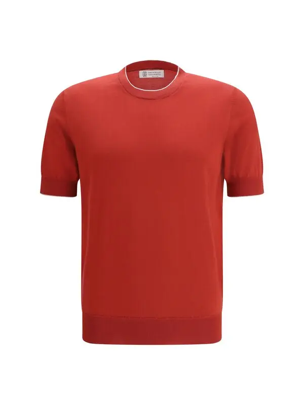 Brunello Cucinelli Cotton T-shirt - Red