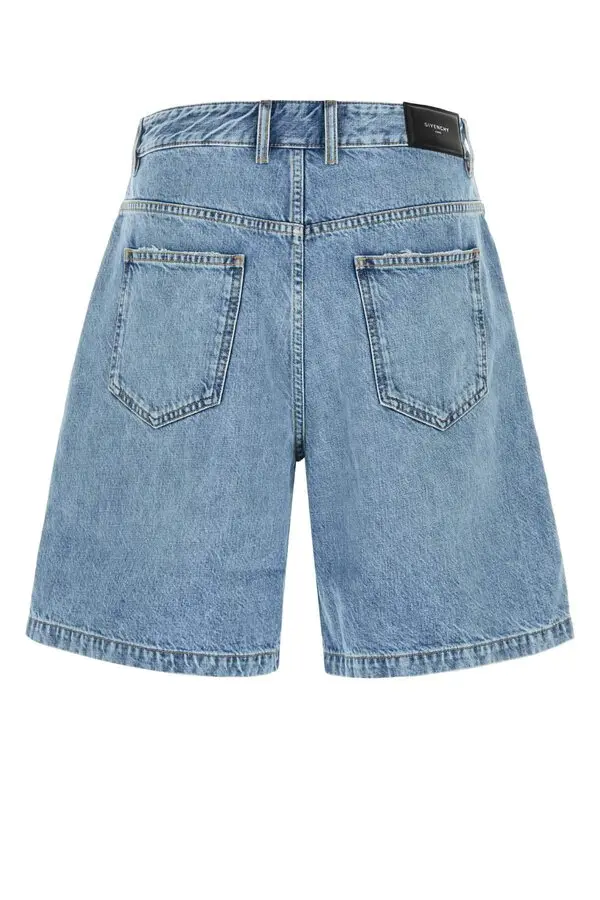 Givenchy Denim Bermuda Shorts