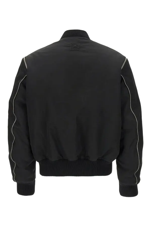 Off-White Bomber Jacket - Multicolor