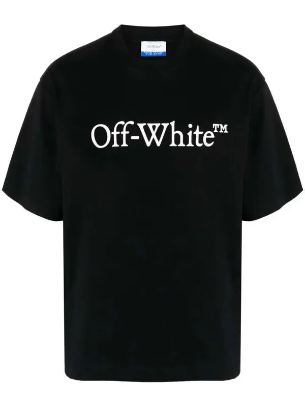 Off-White Big Bookish Skate Cotton T-shirt