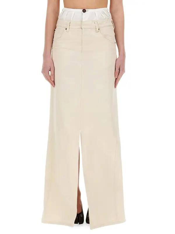 MAISON MARGIELA Anonymity Of The Lining Skirt - Cream