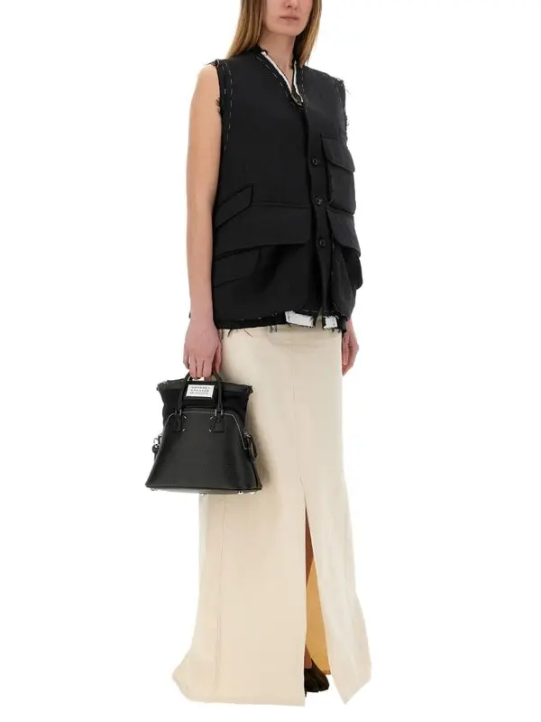 MAISON MARGIELA Cotton Skirt - Cream