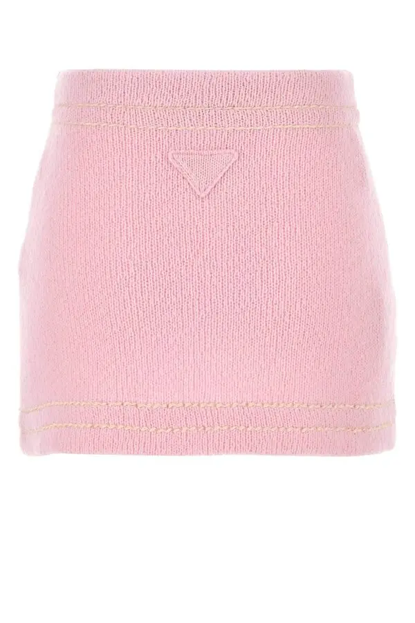 Prada Cashmere Mini Skirt