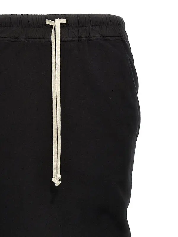 Rick Owens Cotton Maxi Skirt - Black