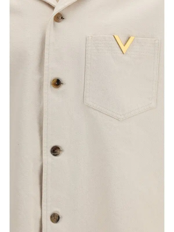Valentino Garavani Signature Vlogo Bowling Shirt