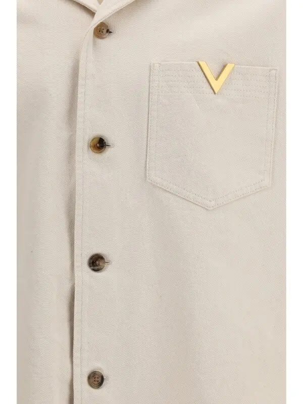 Valentino Garavani Signature Vlogo Bowling Shirt - Multicolor