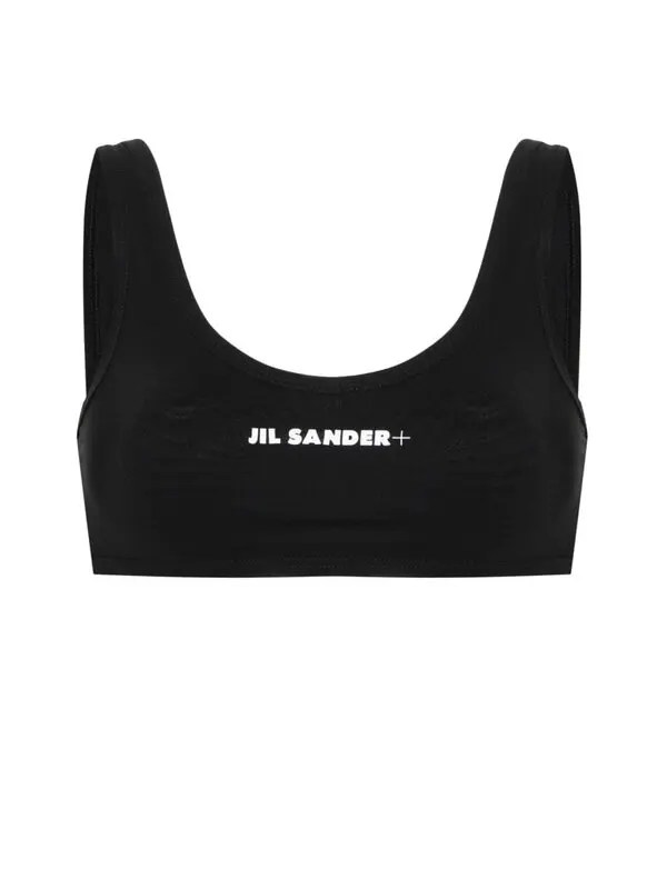 JIL SANDER Logo Bikini Top