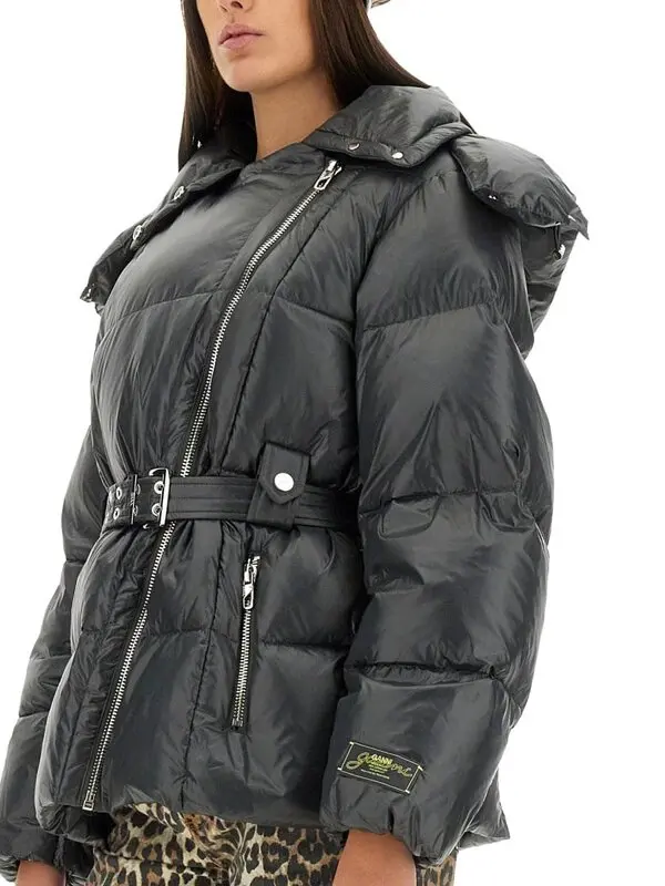 GANNI Nylon Jacket - Black