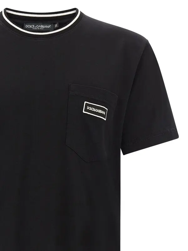Dolce & Gabbana Logo Pocket T-shirt