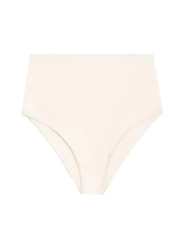 JIL SANDER Bikini Briefs With Logo - Cream