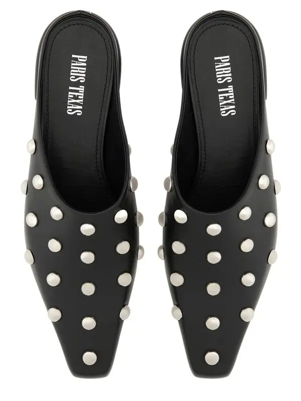 Paris Texas Bella Leather Mules